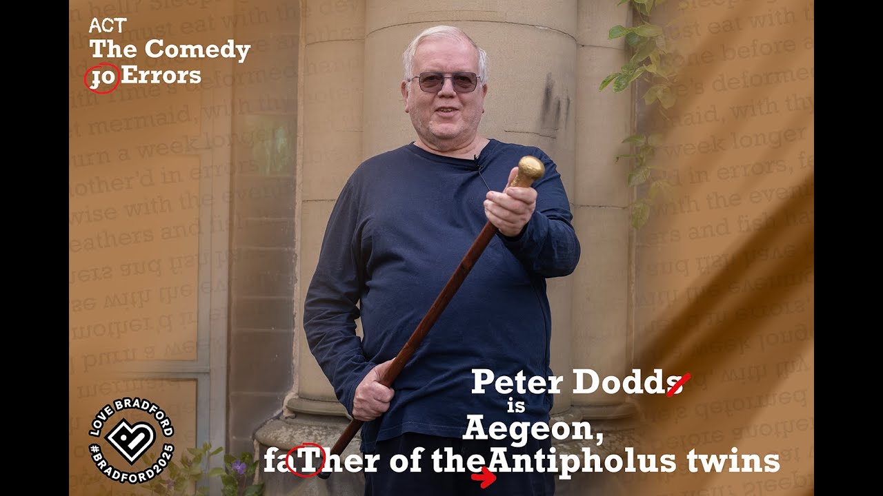 ACT Shakespeare - The Comedy of Errors: Peter Dodd - YouTube