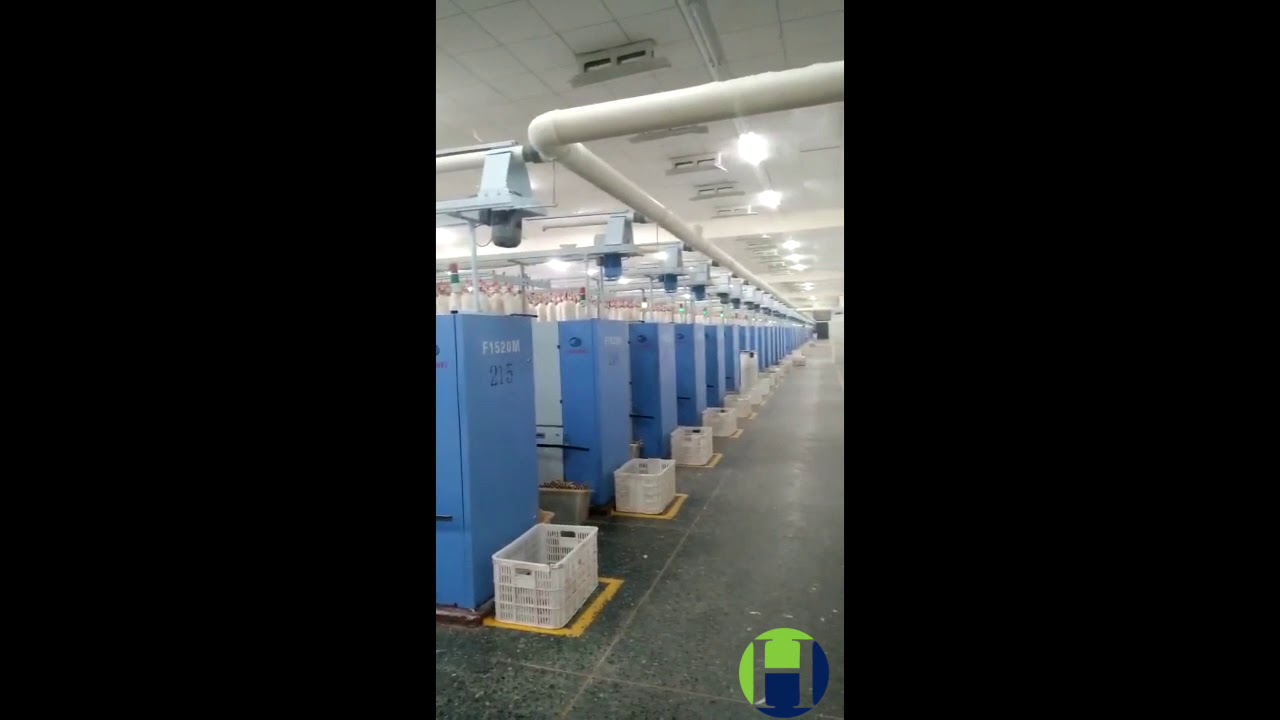 110 sets JINGWEI Ring Frame -Year 2014 - YouTube