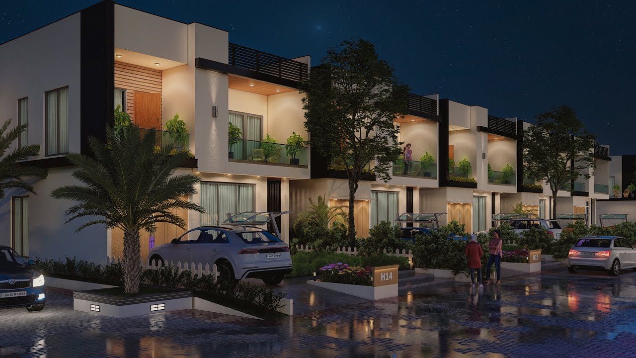 Hasiru Villas | Visualideas | 3D Architectural Walkthrough - YouTube