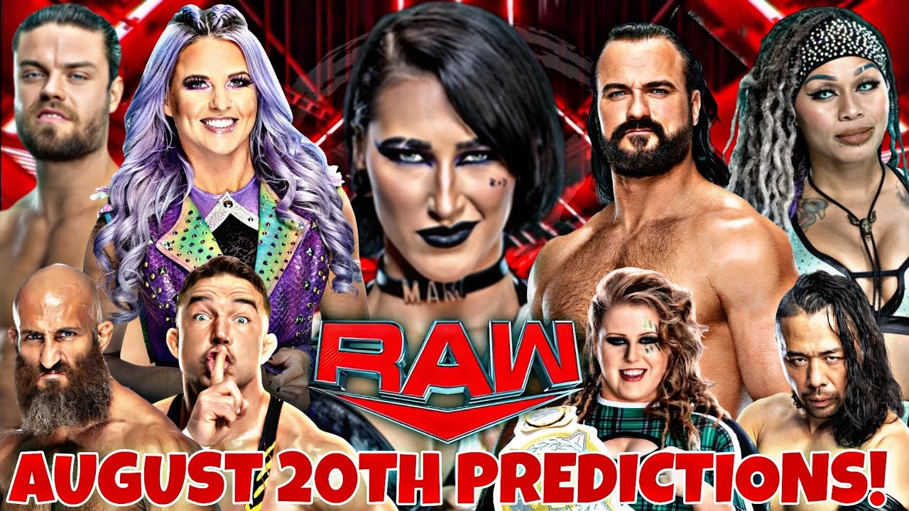 WWE Raw: August 20th - Predictions | Boom Wrestling - YouTube