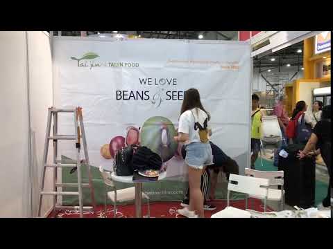 FHA exhibition arrangement by Taijin Food - YouTube