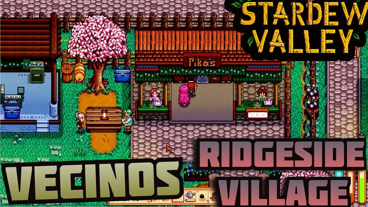 El Nuevo Stardew Valley #2 | Conociendo Nuevos Vecinos en RIDGESIDE ...