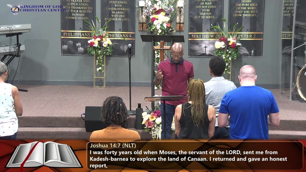Lesson From The Life of Caleb (Pastor Fred Moore) 04/16/2024 - YouTube