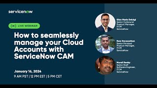Effortlessly streamline your Cloud Accounts using SN CAM – SynthMind