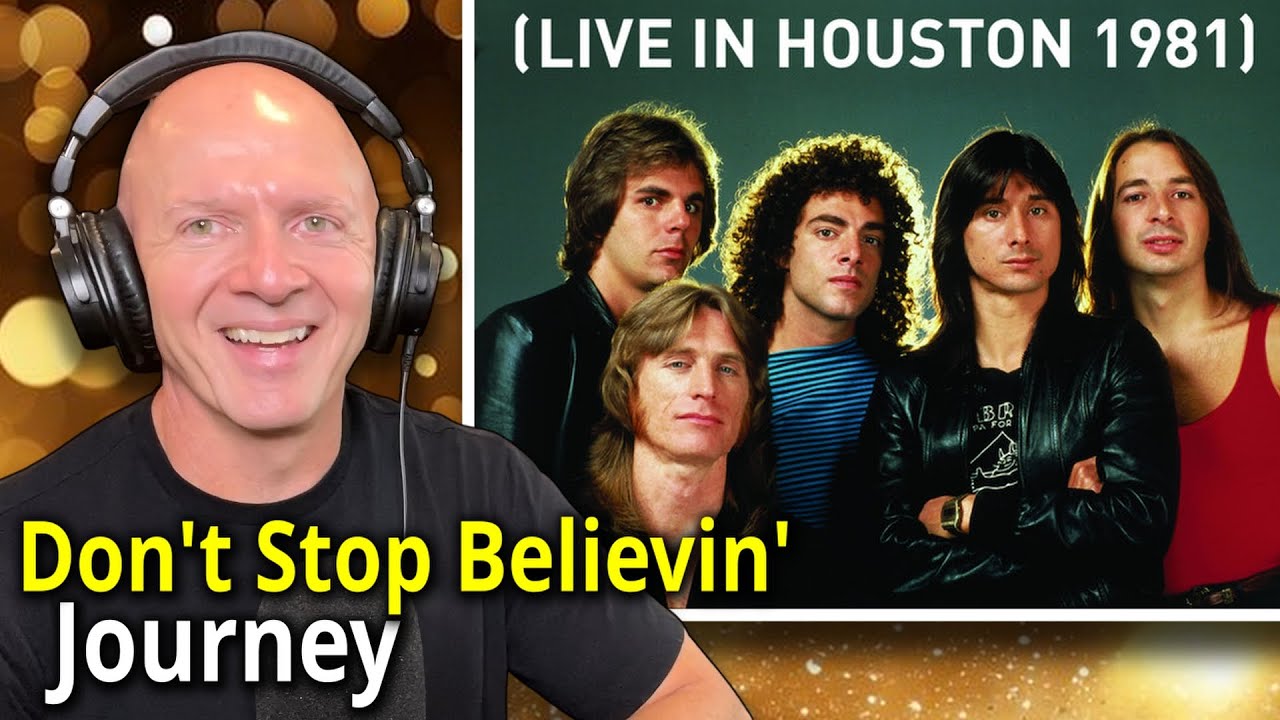 Band Teacher Reaction/Analysis of Journey's Don't Stop Believin' - YouTube