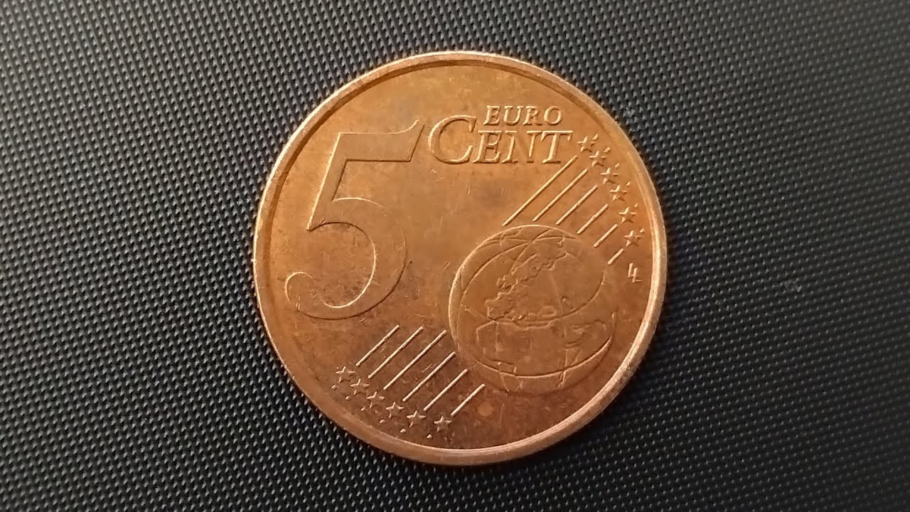 5 euro cent coin value in indian rupees | five euro cent - YouTube