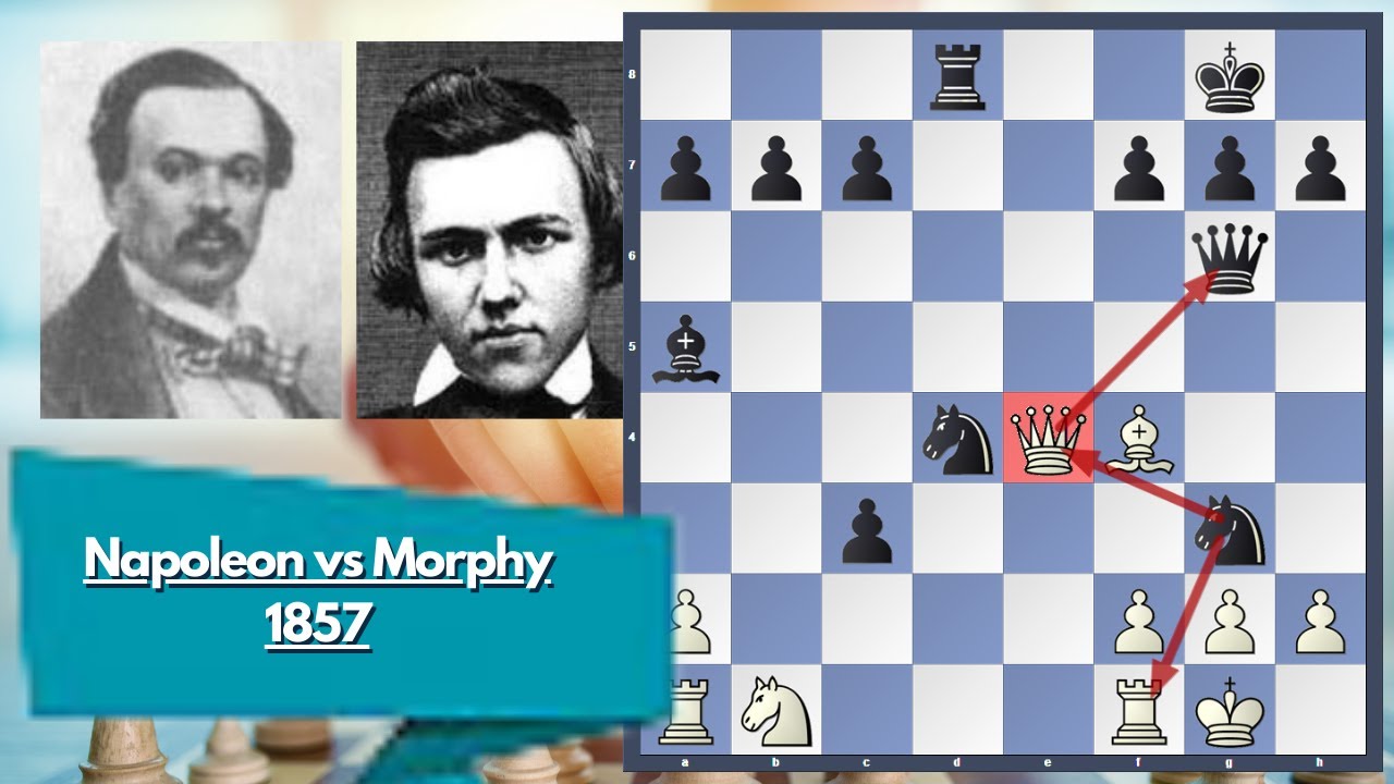 The BEST Way to Win with Two Knights || Marache vs Morphy || 1857 - YouTube