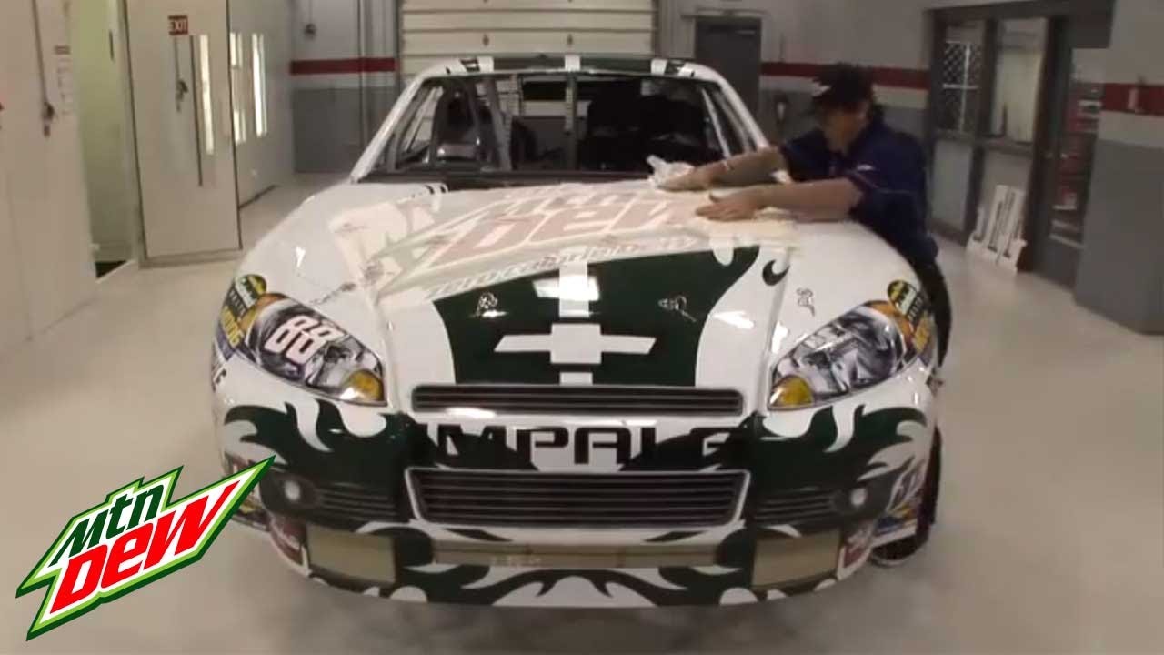 Dale Earnhardt Jr. - "Paint The 88" | Mountain Dew Commercial - YouTube