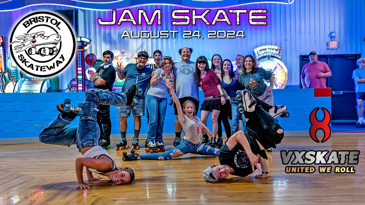 Jam Skate @Bristol Skateway | August 24, 2024 | VXSkate - YouTube