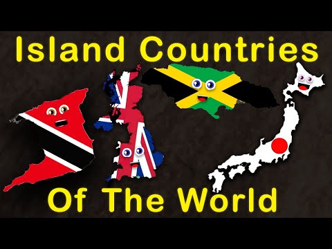 Island Countries of the World | Geography Size Comparisons