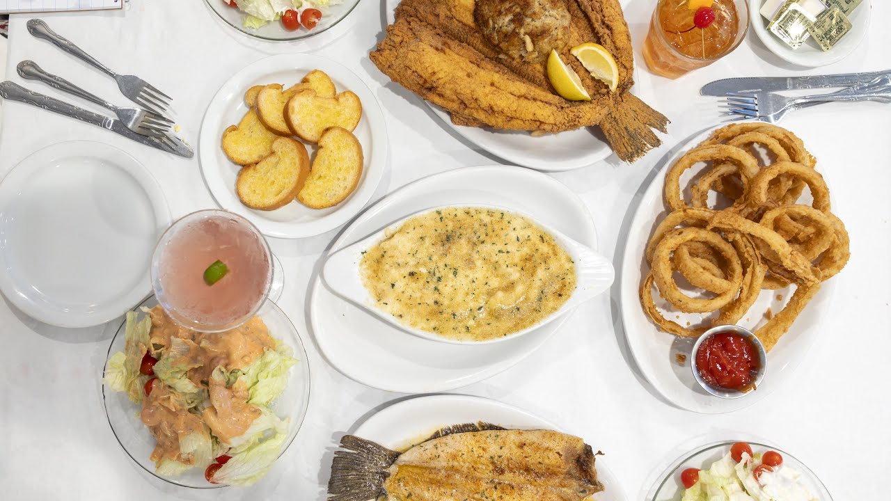 Eating with Ian at an old school Metairie seafood restaurant with new ...