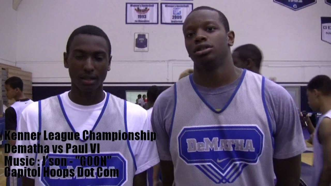 Dematha vs Paul VI - Kenner Championship 2010 - YouTube