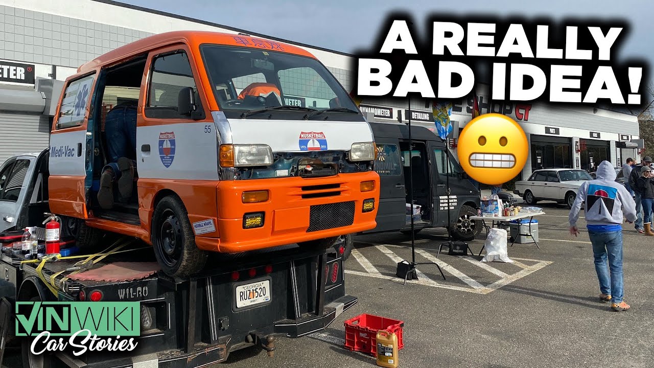 Racing the WORST vehicle to ever drive cross country! - YouTube