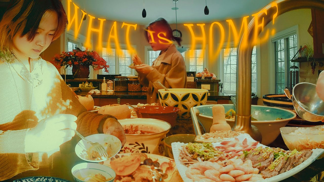 on celebrating thanksgiving without my family or home - YouTube