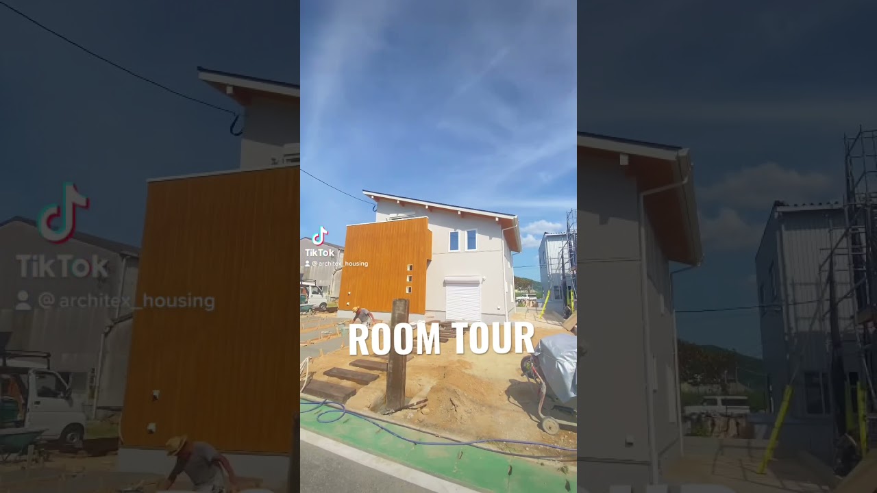 【ルームツアー】ガレージ+スキップフロアの家"WAVE-balcony"from BinO - YouTube