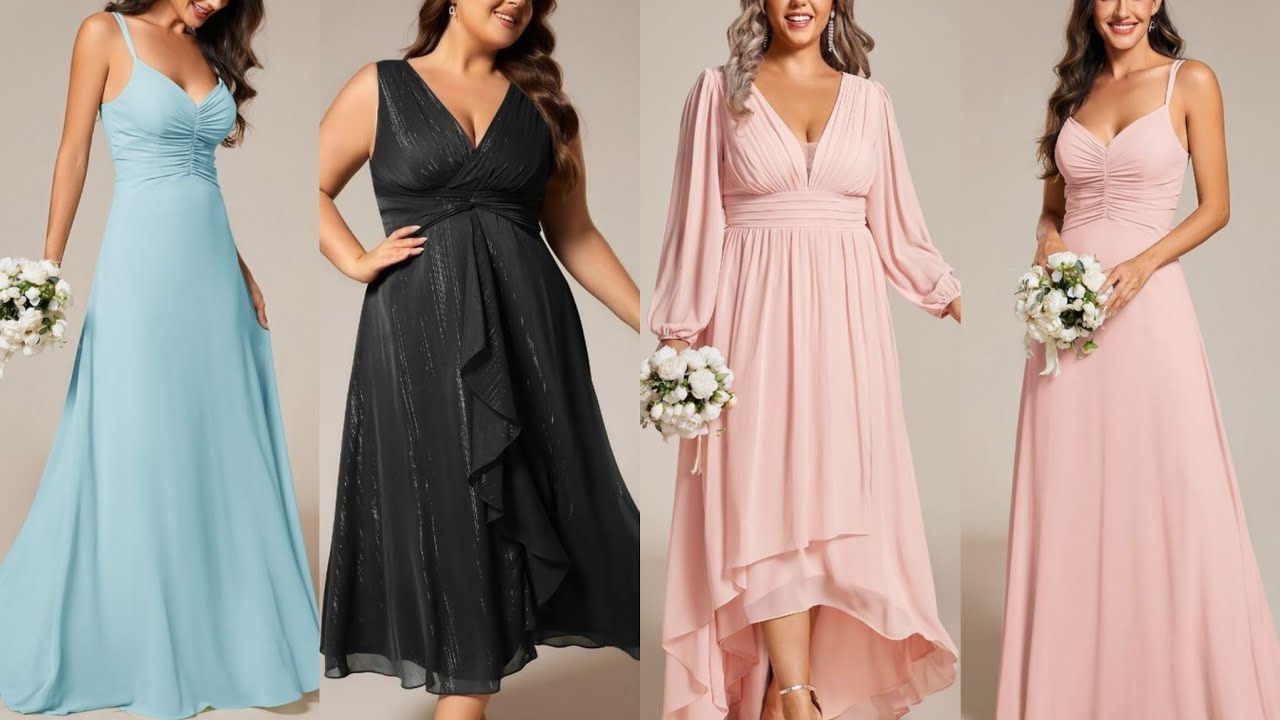Plus Size Perfection: Stunning Chiffon Gown Dresses that Celebrate Your ...