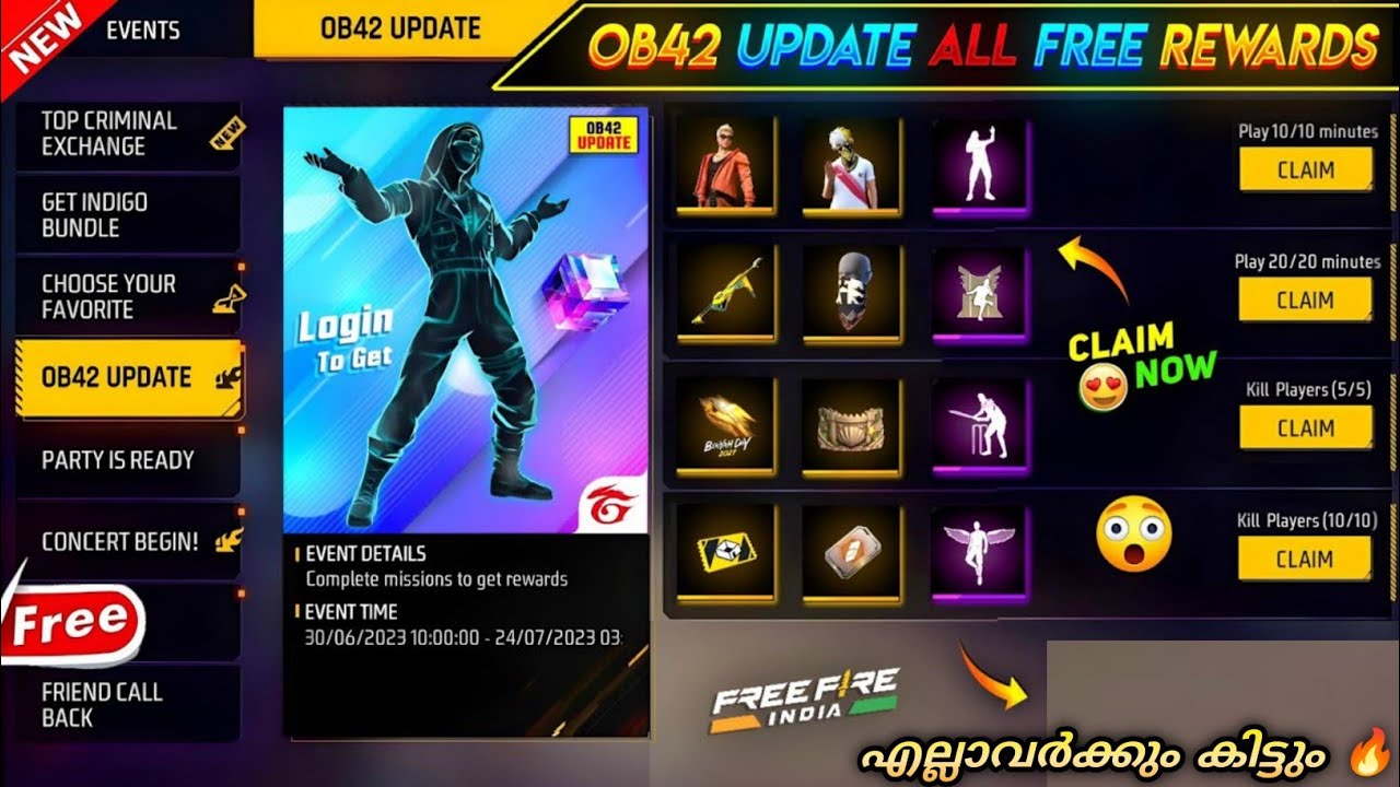 OB42 Event rewards🔥 | Road to ob42 event | New Evo bundle review ...