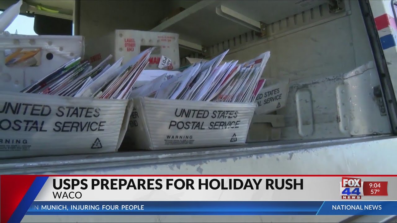 USPS Prepares for Holiday Rush - YouTube