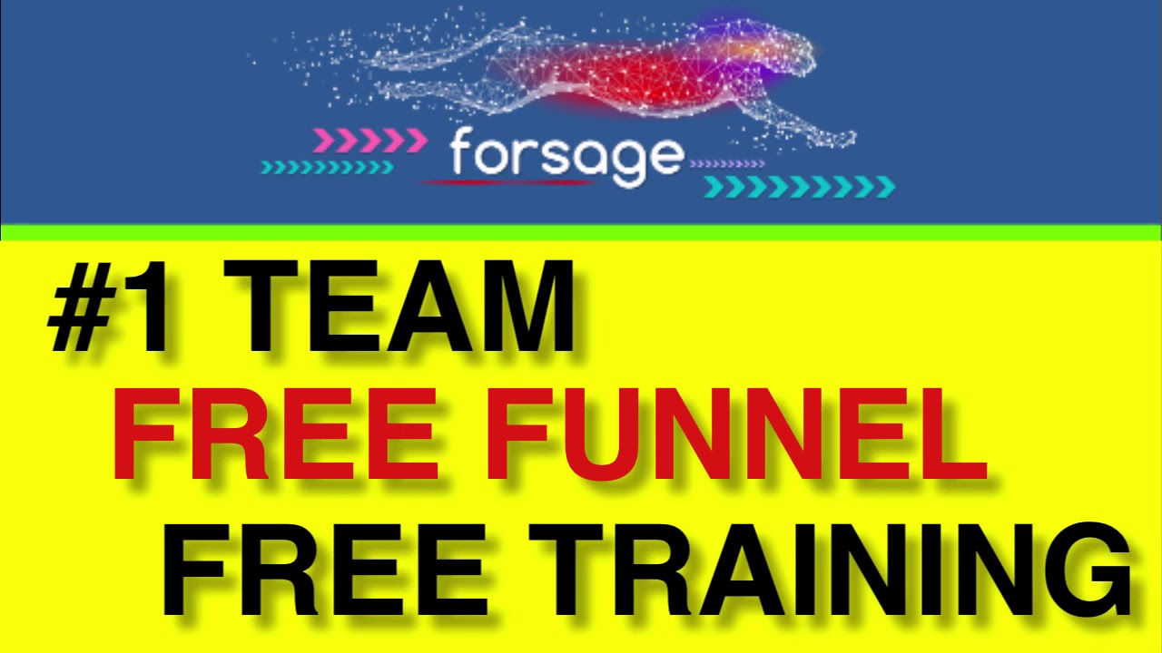 forsage review Join The #1 Team Free Funnel Free Forsage Training - YouTube