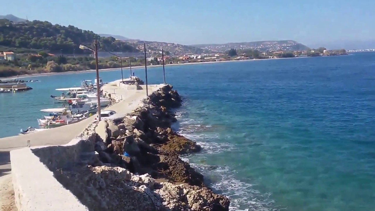 Λιμανάκι Μαύρων Λιθαριών - παραλία Αρχόντισσας - YouTube