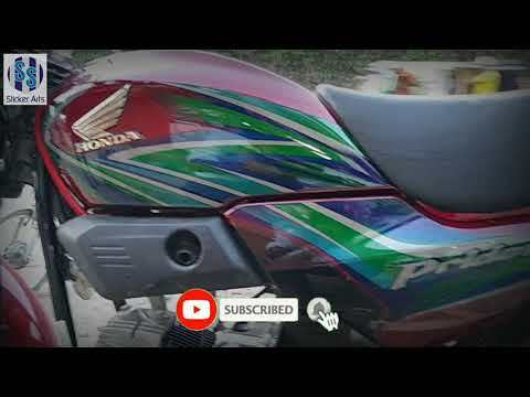 Honda pridor 100cc 2020 | honda modify full wrap - YouTube