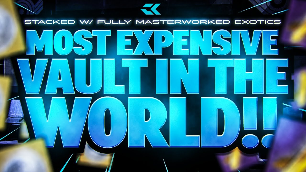 DESTINY 2 | WHAT THE MOST EXPENSIVE VAULT IN THE WORLD LOOKS LIKE ...