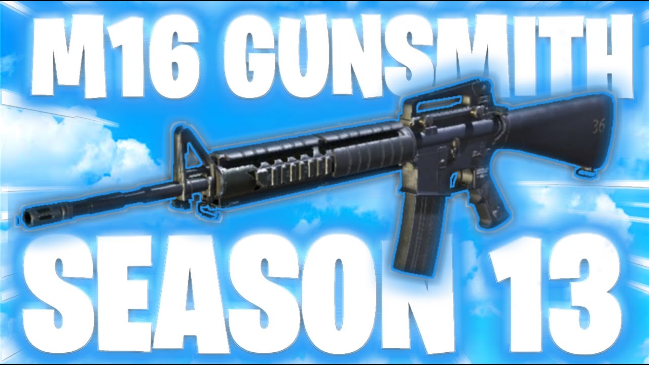 BEST ATTACHMENTS FOR M16 IN CALL OF DUTY MOBILE | M16 BEST GUNSMITH ...