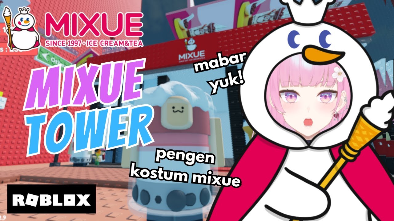 [ROBLOX INDONESIA] Mabar Roblox di Mixue Tower! 🍦(Playing With Viewers ...