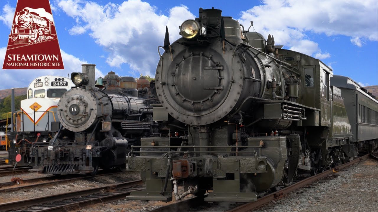 Spending The Day at Steamtown National Historic Site - YouTube