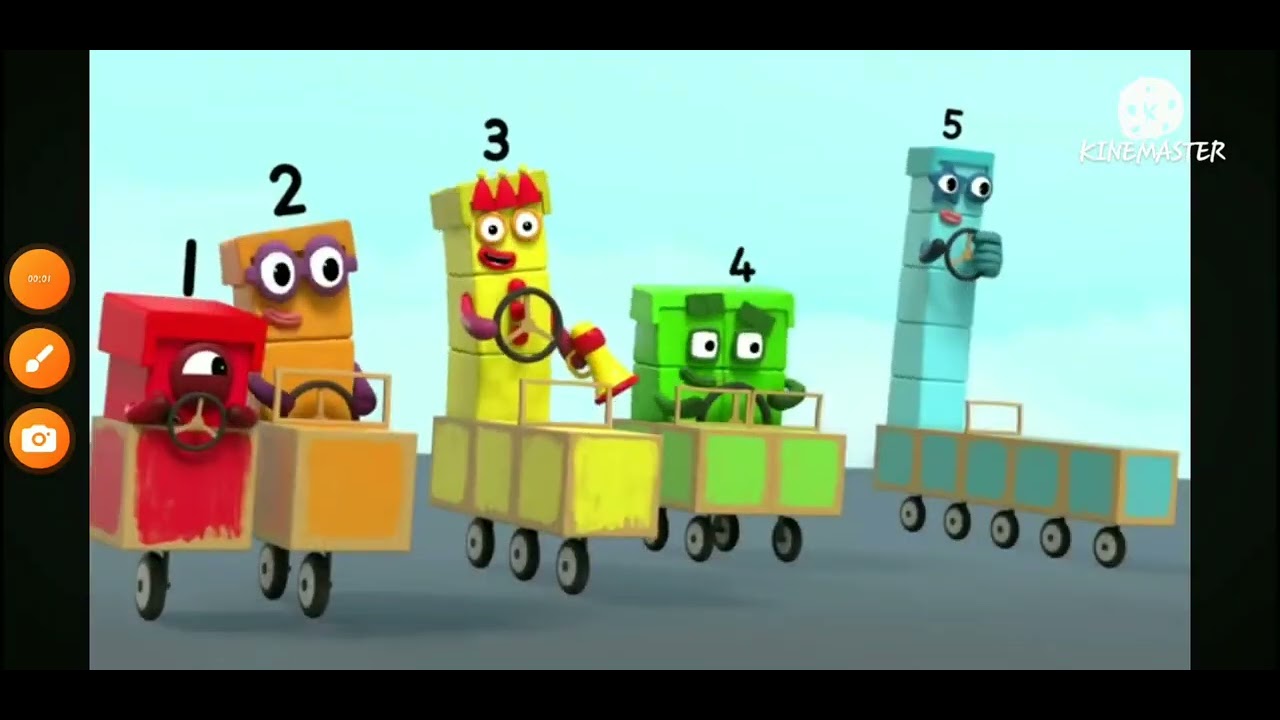 Numberblocks Car - YouTube