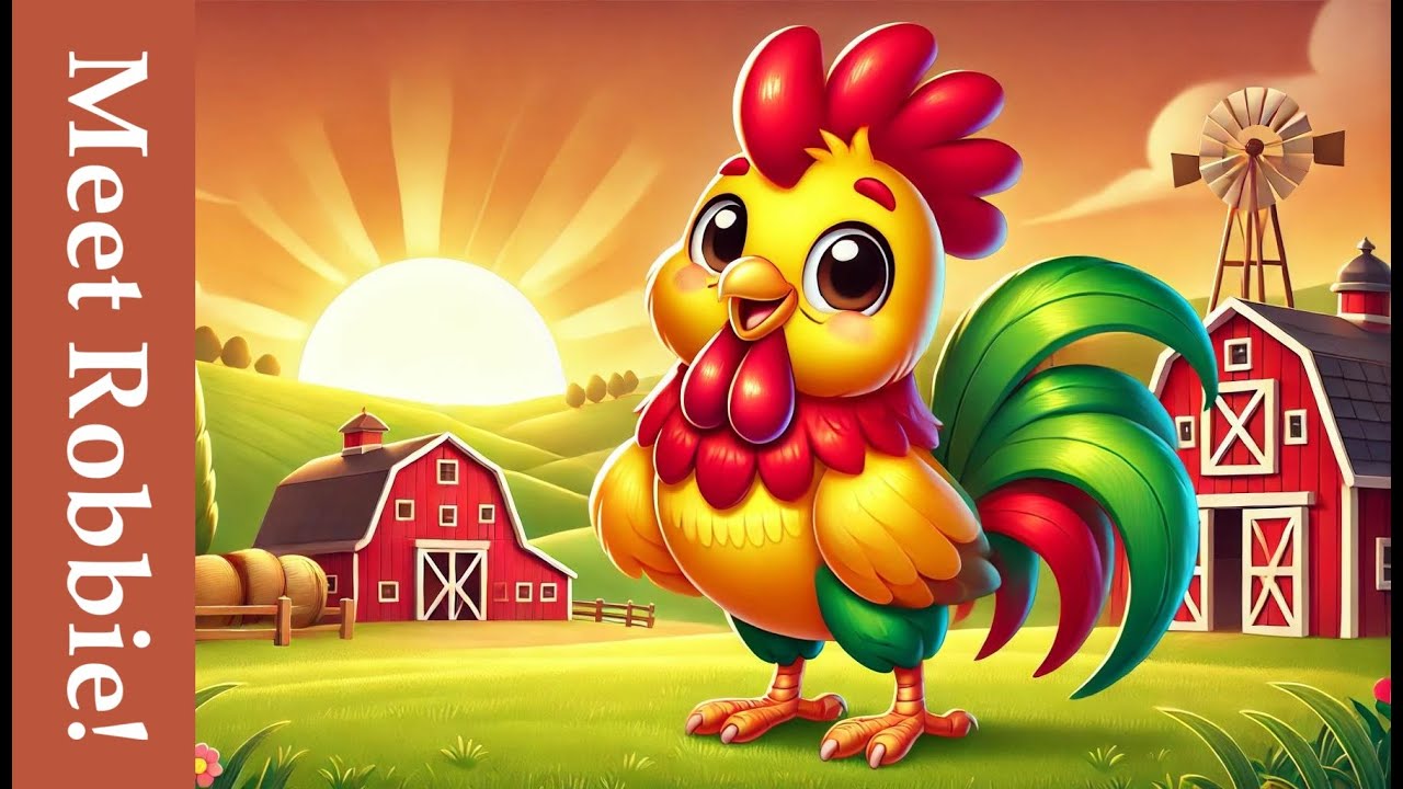 Meet Robbie the Rooster! | Andy's Fun Animal Songs! - YouTube