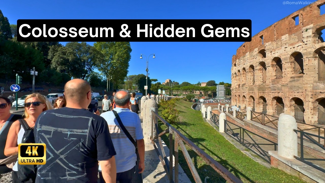 Colosseum’s Hidden Areas EXPOSED! | 4K Walking Tour Rome - YouTube