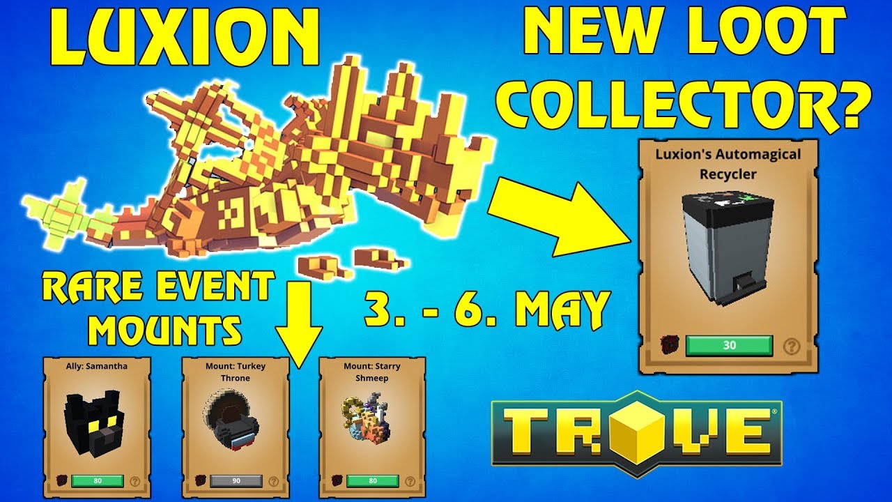 New Loot Collector? - Rare Event Mounts - Luxion Loot - Let's Play ...