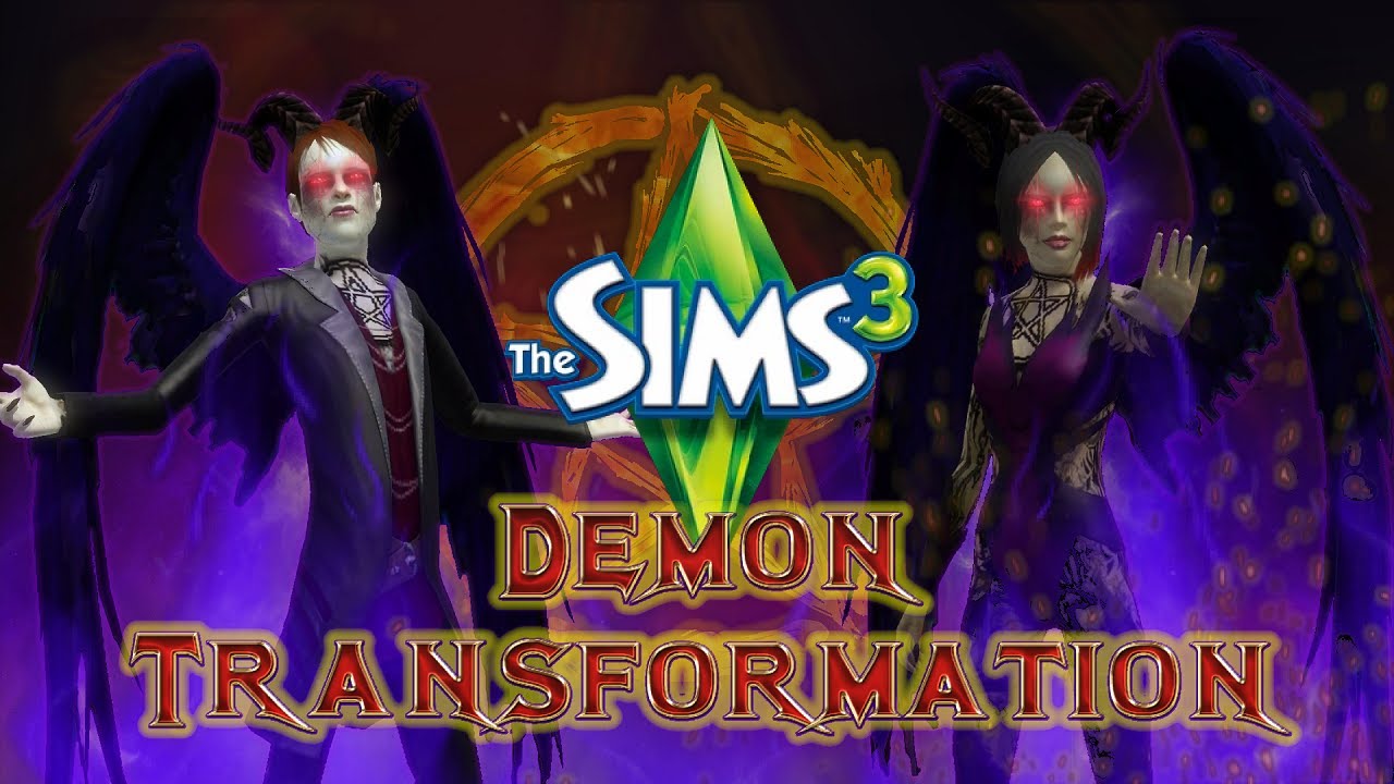 The Sims 3: Demon Transformation Mod Trailer - YouTube