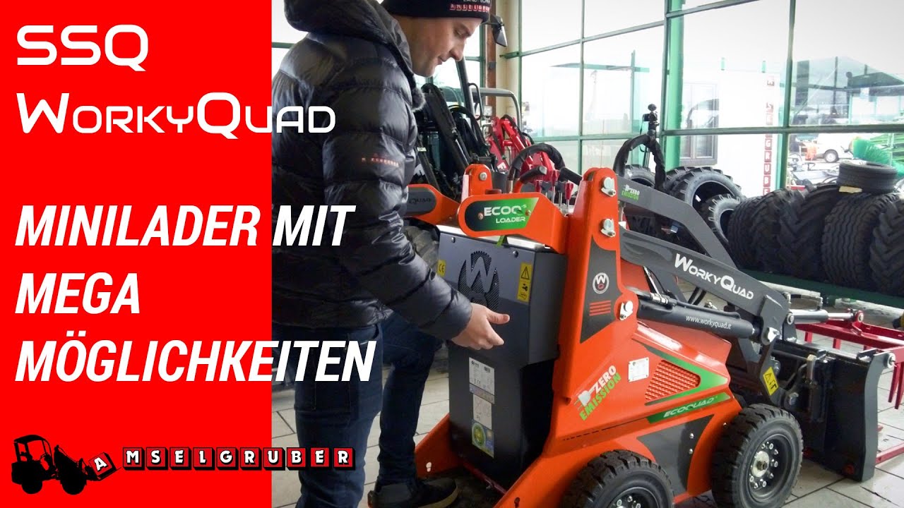 CAST MINILADER IM TEST: SSQ11, SSQ15 ECOQUAD WORKY-QUAD - Amselgruber ...