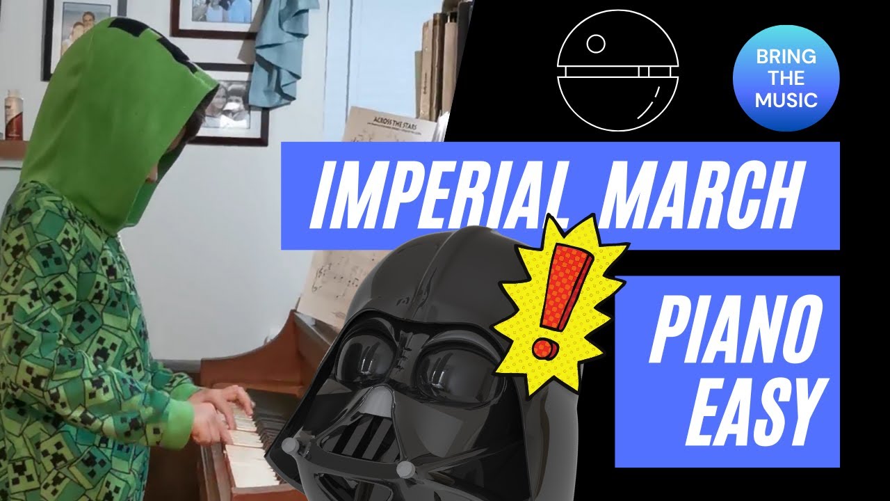Imperial March - EASY PIANO Walkthrough - YouTube