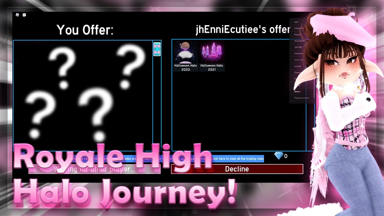 *GETTING* 2 HIGH TIERS HALOS...?!! ROYALE HIGH HALO JOURNEY..! #2 - YouTube