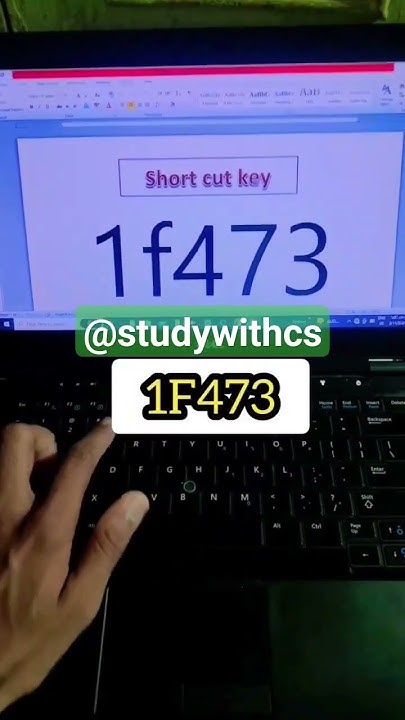 make symbols ms word shortcut #word_tricks #winword #ms_word_computer ...