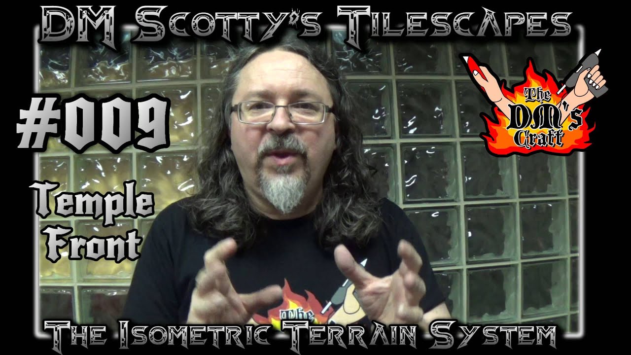 DM Scotty's TILESCAPES Game Terrain TEMPLE FRONT for D&D and Pathfinder ...