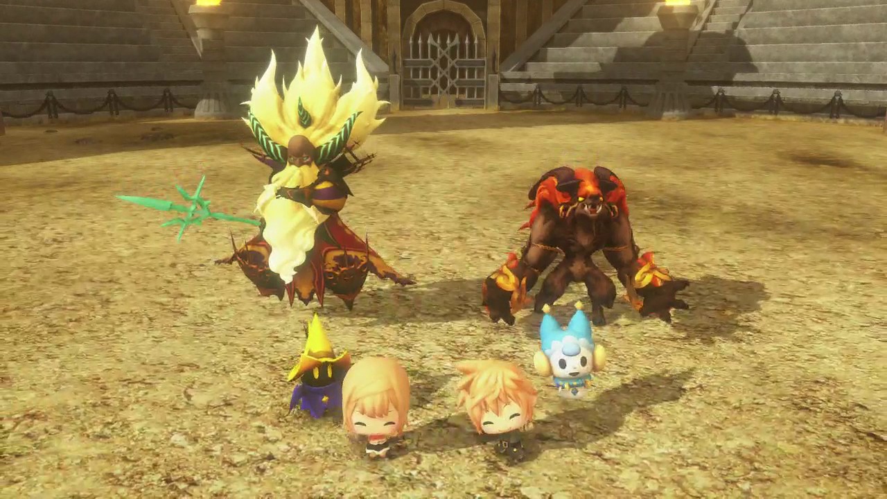 World of Final Fantasy Coliseum Part 4 Ifreeta/Mecha Chocobo Unique ...