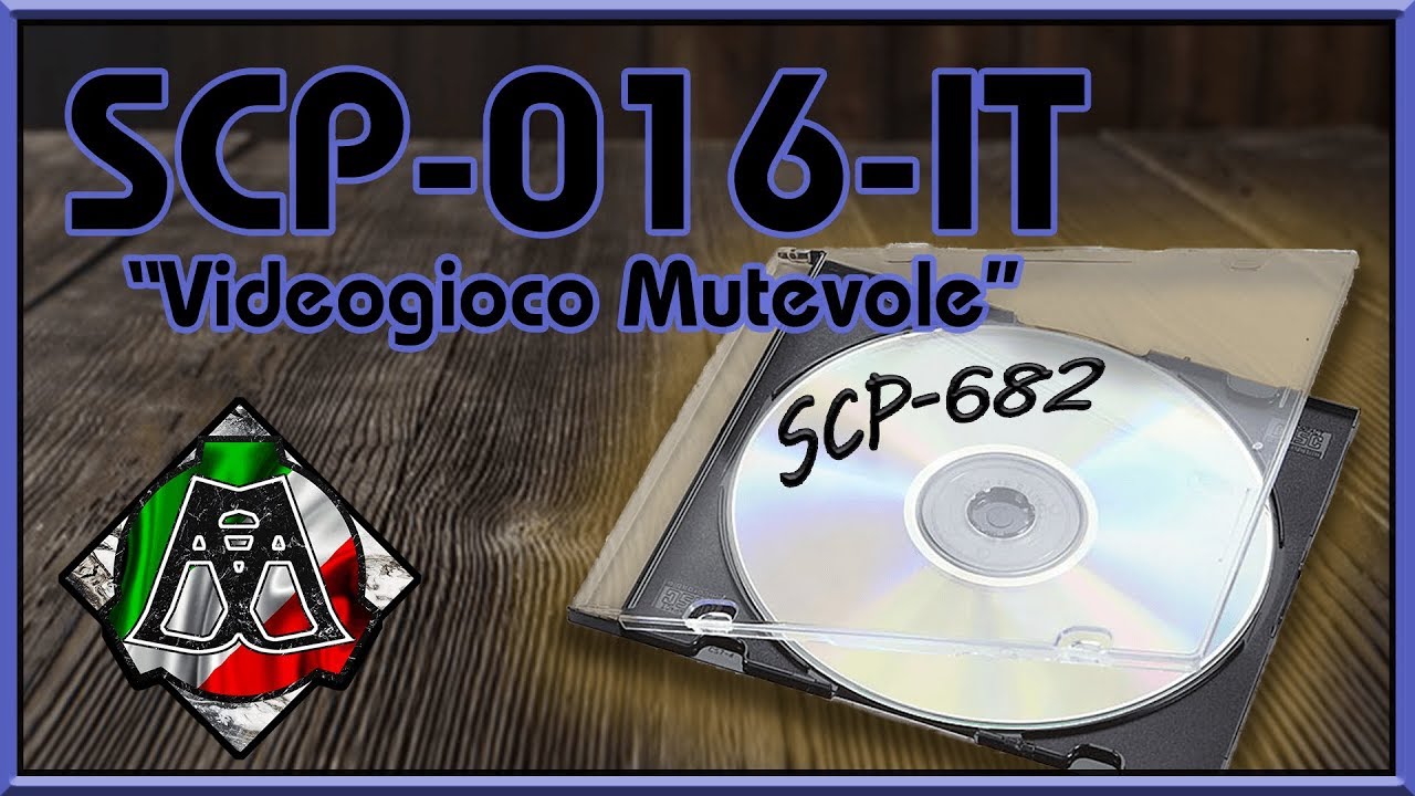 💀SCP-016-IT💀 [ITA] "Videogioco Mutevole" - YouTube