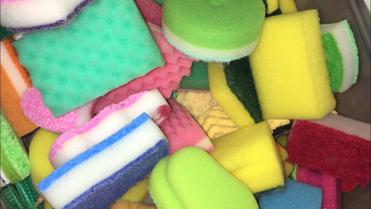 Soapy Crispy Ripping Sponge - YouTube