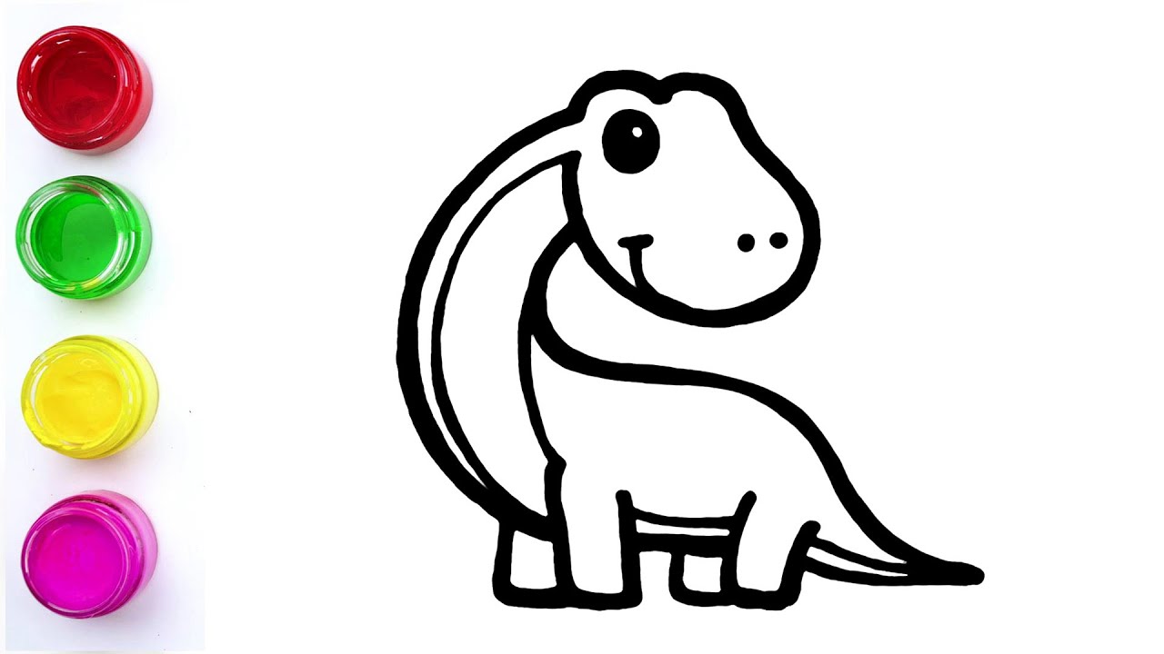 【How to Draw A Tanystropheus for Kids】Easy Drawing and Coloring from ...