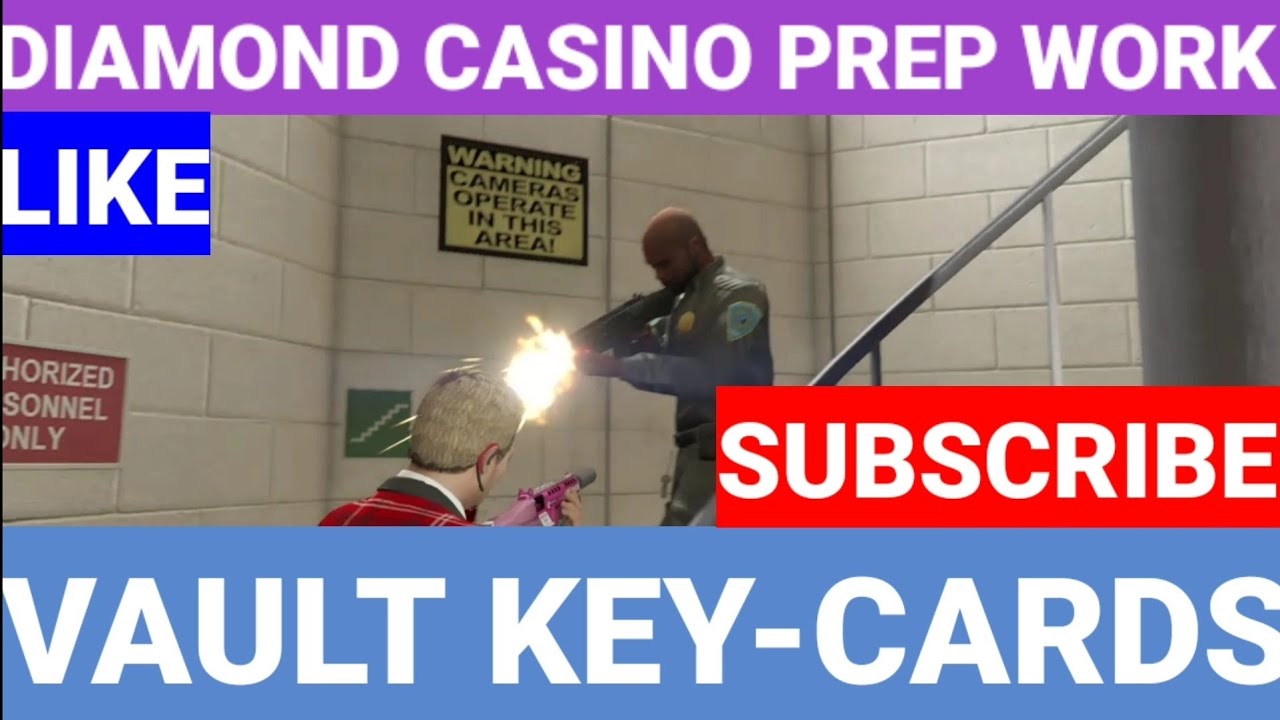 The Diamond Casino Prep Work (Vault Key-Cards) in GTA5 Online - YouTube