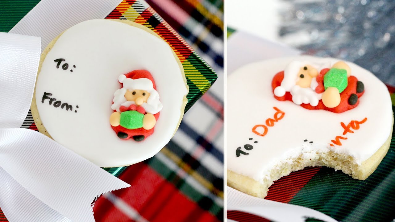 How to Make Sugar Cookie Gift Tags | Gift Tags Made from COOKIES ...