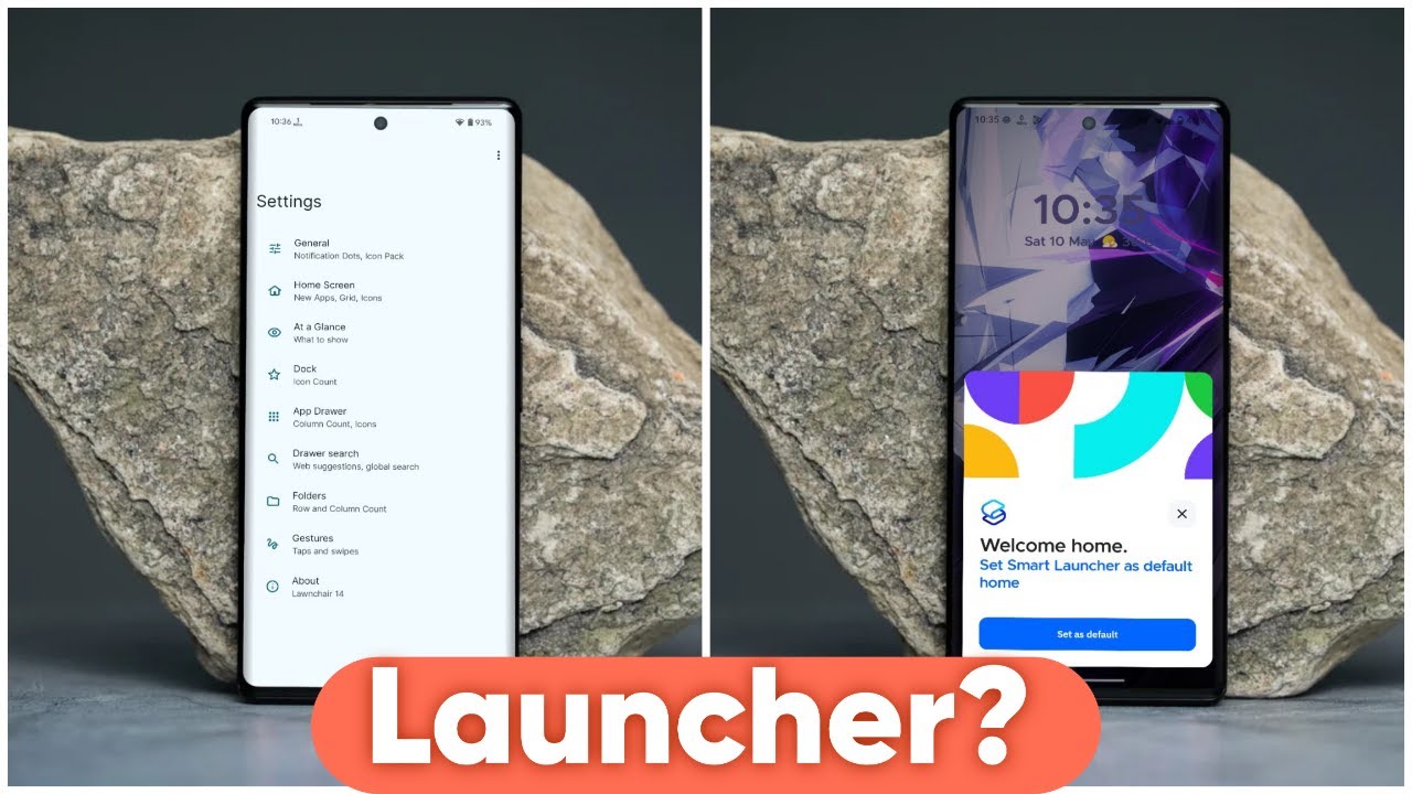 💥 Best Launcher for Android Users in 2025? Lawnchair vs Smart Launcher ...