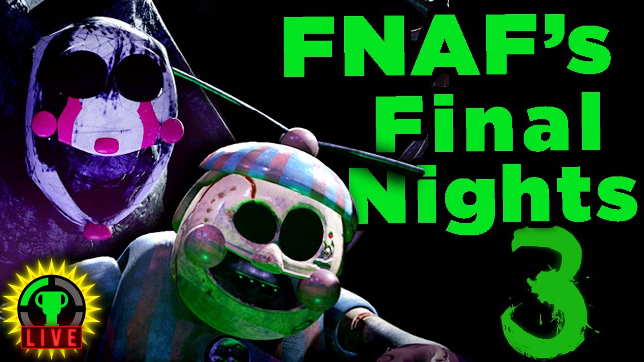 FNAF Puppet Outside My Window! | Final Nights 3 - YouTube