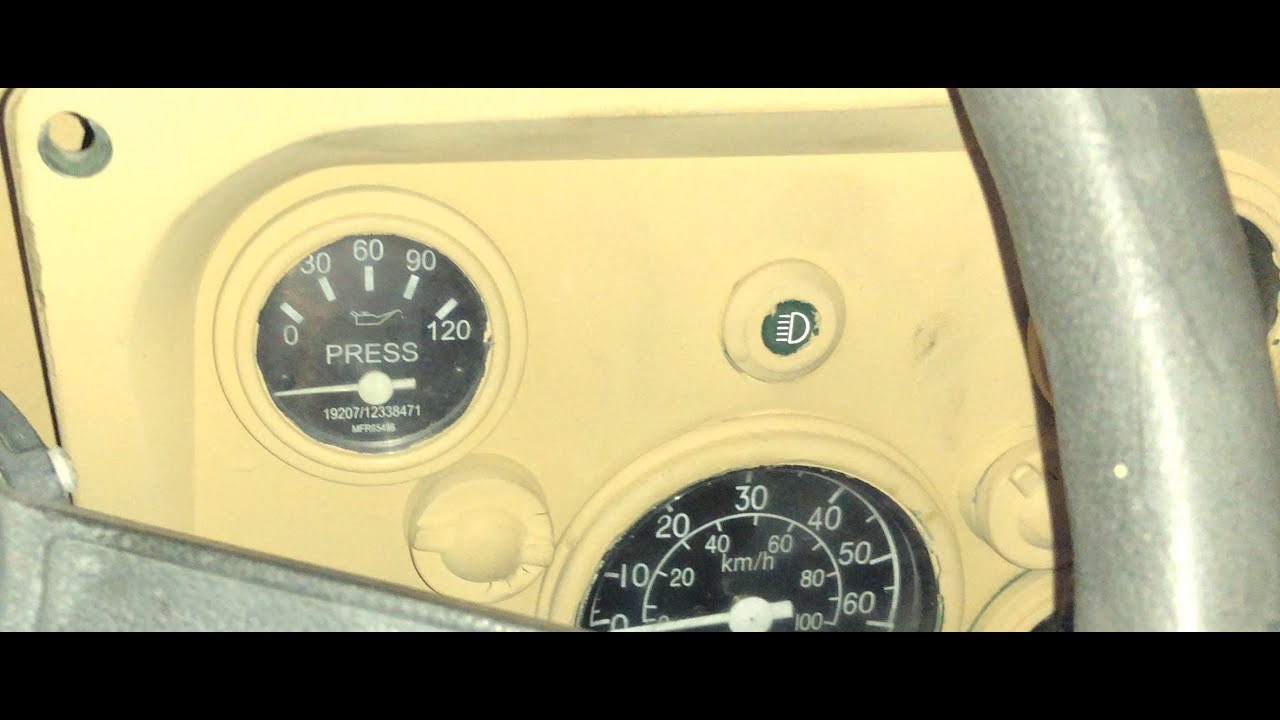 DIY: Speedo / speedometer on my HMWV © / HUMVEE © not working - YouTube