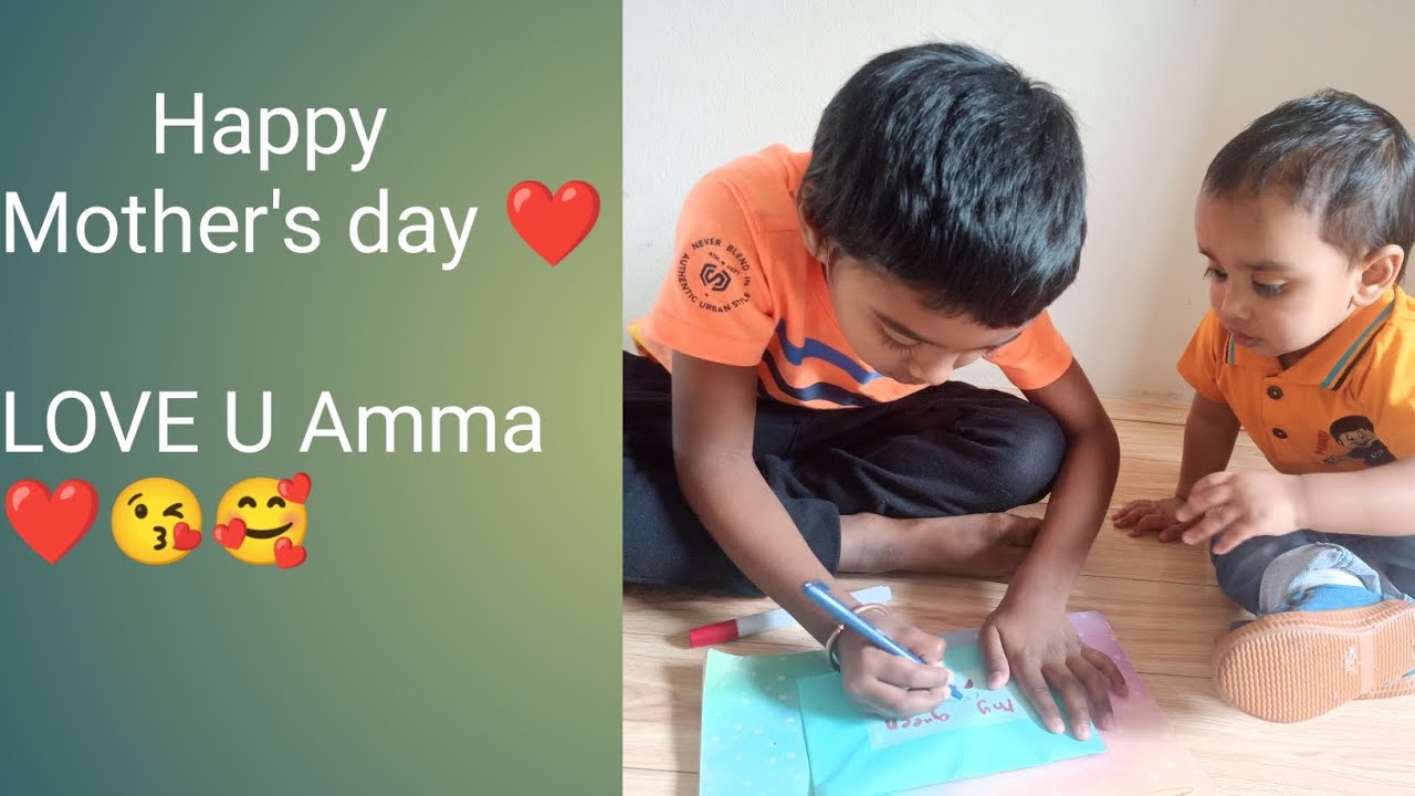 I'm making gift for my Amma ️😘. Happy mother's day 💐 ️. - YouTube