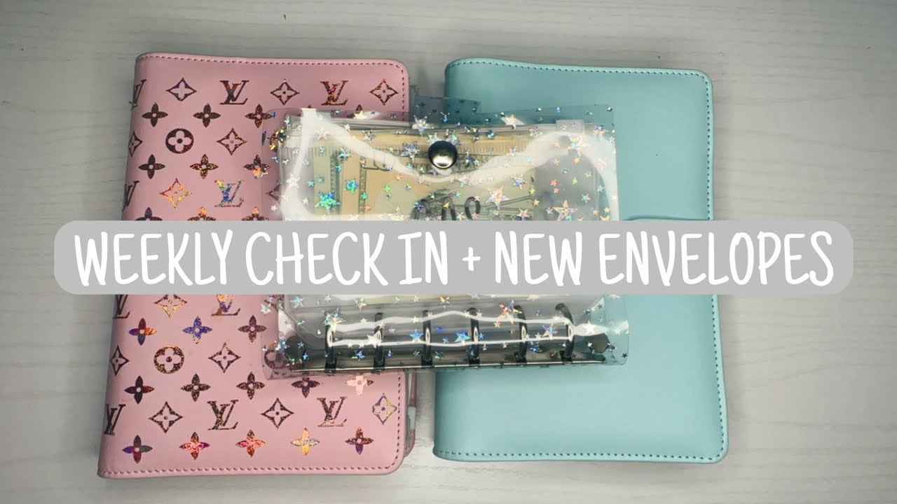 WEEKLY CHECK IN + NEW ENVELOPES - YouTube